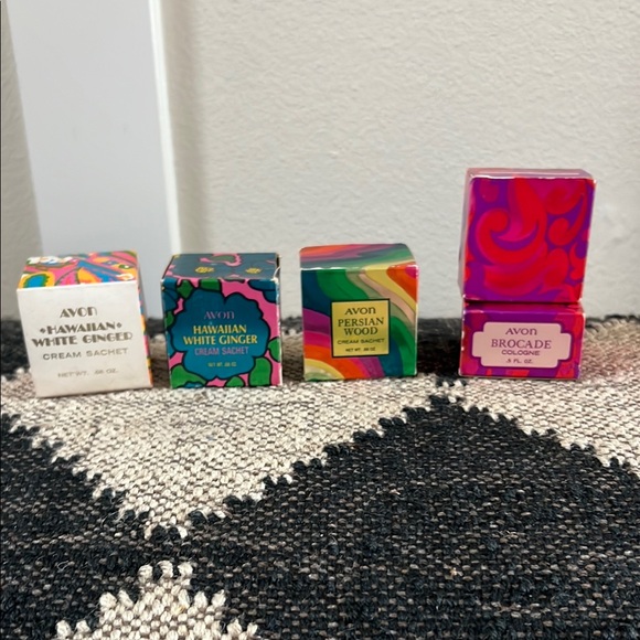 Avon | Other | Assorted Avon Scented Sachet Collection Groovy Vibrant ...